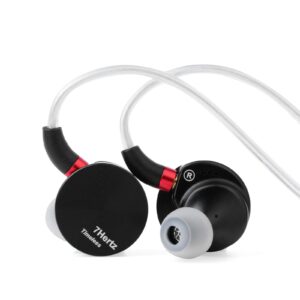 linsoul 7hz timeless 14.2mm planar hifi in-ear earphone with cnc aluminum shell, detachable mmcx cable (2.5mm)