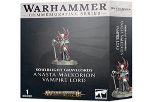 warhammer games workshop aos - soulblight gravelords vampire lord anasta malkorian