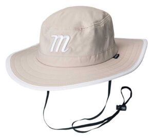 marucci standard boonie hat, charcoal/white & tan/white, one size fits most