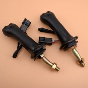 2pcs 3 button handle excavator joystick kit for doosan dh dx150 225 300 370-9c