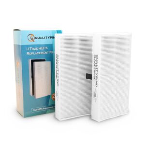 qualityfind u replacement filter compatible with honeywell air purifier hht270, hht290 series, set of 2