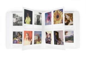 polaroid photo album - large, white (6179)