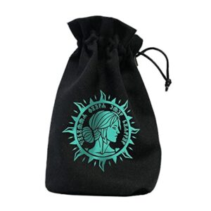 q-workshop the witcher dice pouch. ciri - the elder blood