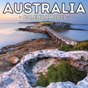 australia calendar 2022: 16-month calendar, cute gift idea for australia lovers women & men