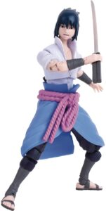 loyal subjects - bst axn naruto sasuke uchiha 5 action figure (net)