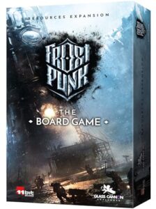 rebel studio frostpunk the board game resources expansion - 98 plastic miniatures, deluxe component upgrade for enhanced gameplay aesthetics! ages 16+, 1-4 players, 120-150 minute playtime