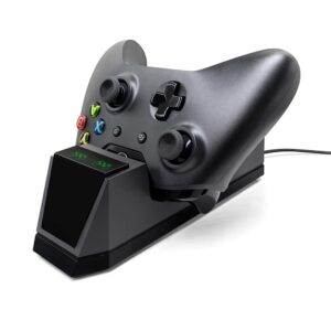 axgear xbox one controller charger dual charging station compatible with xbox one