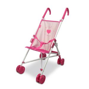 anivia baby doll collection doll stroller heart design gifts for toddlers and girls foldable doll stroller