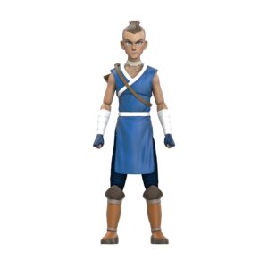 the loyal subjects avatar the last airbender bst axn sokka 5" action figure with accessories