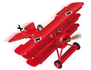 cobi historical collection: the great war fokker dr.1 red baron plane,7+ years,178 pcs