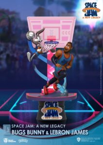 beast kingdom-ds-069-cb-space jam: a new legacy-bugs bunny & lebron james close box figure