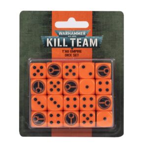 games workshop warhammer 40k - kill team t'au empire dice set