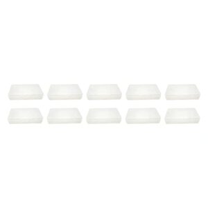 10 clear plastic cartridge cases for nintendo game boy advance gba games dust covers