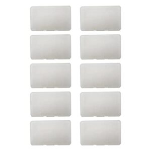 clear plastic cartridge cases for nintendo game boy advance gba games dust covers pack of 10