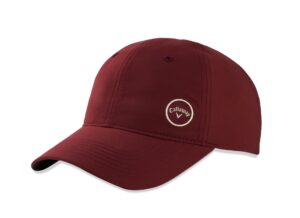 callaway golf women's high tail collection headwear (dark red)