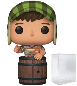 el chavo - el chavo del ocho funko pop! vinyl figure (bundled with compatible pop box protector case), multicolored, (3.75 inches)