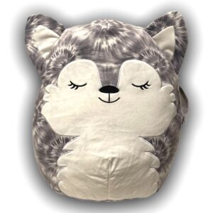 squishmallows official kellytoy 16 inch soft plush squishy toy animals (heidi tie dye husky dog)