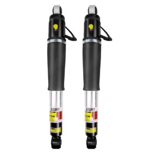 84176675 rear air shocks lift struts absorber electronic with magnetic ride compatible for 2015-2021 chevrolet tahoe suburban ltz cadillac escalade esv gmc yukon xl 23151122 23267007 23290661