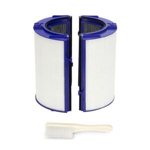 replacement hepa filter compatible with dyson ph01 ph02 hp06 tp06 hp07 tp07 hp09 tp09 air purifier,true hepa+carbon filter set（2 in 1） for dyson pure cool hot air purifier,compare to part 970341-011