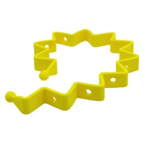 busy baby toy bungee for baby toys, dishwasher safe, made with 100% food-grade silicone (yellow)