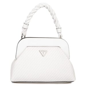 guess hassie frame crossbody white one size