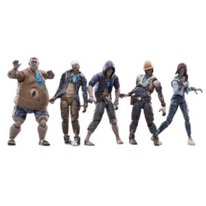 joytoy 1/18 action figures lifeafter infected (set of 5 figures) collection model