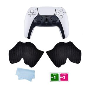 lichifit anti-slip game handle grips protective sticker removable handle silicone skin cover non-slip pads for ps5 game controller protector