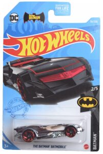 hot wheels the batman batmobile, [chrome] 56/250 batman 2/5