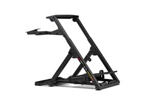 next level racing wheel stand 2.0. steering wheel stand for thrustmaster, fanatec, moza racing on pc and video game consoles. upgradeable to full cockpit with gtseat add-on (not included)