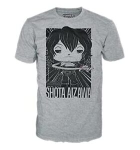 funko pop! & tee: my hero academia - shota aizawa - l