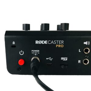 replacement power cable for rode rodecaster pro podcast production studio ac adapter