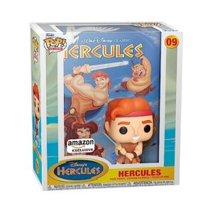 funko pop! vhs cover: disney - hercules, amazon exclusive