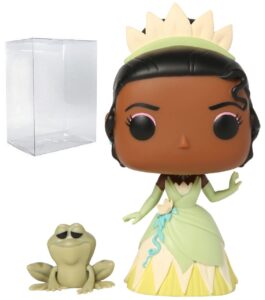 disney: princess & the frog - princess tiana & naveen funko pop! vinyl figure (bundled with compatible pop box protector case)