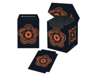 ultra pro - magic: the gathering mana 7 island deck box 100+ - protect your cards while on the go, and always be ready for battle against friends or enemies with a stylish full-color deck box