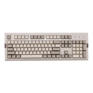 firstblood only game. ak510 retro mechanical gaming keyboard - pbt sp spherical keycaps - classic grey-white matching - rgb backlight - red switches-new