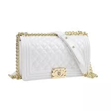 cross body jelly purse (white)