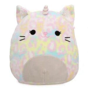 squishmallow cheetah-corn (cheetah unicorn) 20 cm (8 inch) soraya plush stuffed animal super soft cuddle pillow