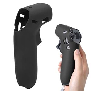 fastuu joystick protective sleeve, joystick protector anti drop ergonomic anti scratch soft for fpv(black)