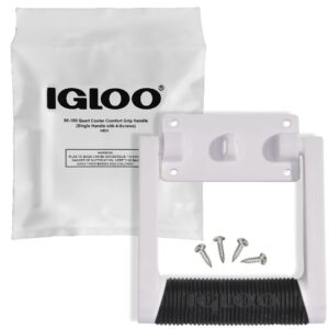 igloo premium comfort rubber grip swing-up handle, 90-100 qt coolers (1 handle)