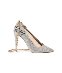 aldo stessyrazzle silver/clear multi one size