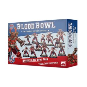 games workshop blood bowl - team khorne : skull-tribe slaughterers