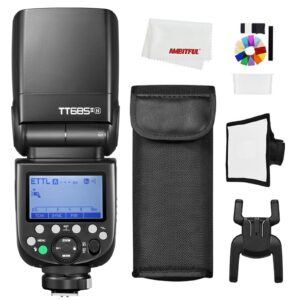 godox tt685ii-n i-ttl speedlite high-speed sync speedlite flash,2.4g wireless x system compatible for nikon for d800 d700 d7100 d7000 d5200 d5000 d8100