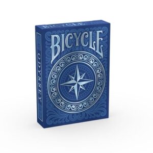 bicycle odyssey playing cards, blue