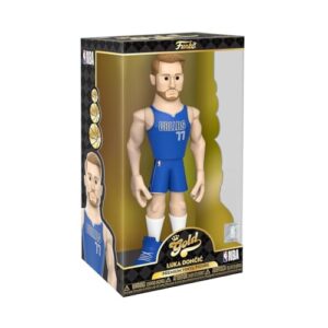 funko pop! gold: nba: mavericks- luka doncic 12" (styles may vary with chance of chase)