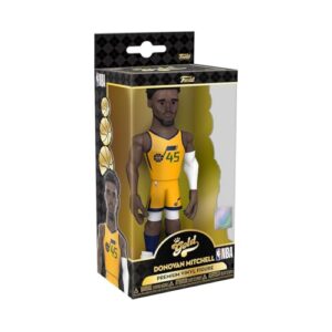 funko pop! gold nba:jazz - donovan mitchell 5" with chase