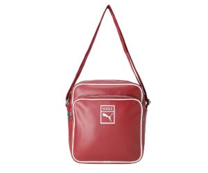 puma 079272 collaboration shoulder bag, x vogue flight bag, women's, fall and winter 22 color, intense thread (01)