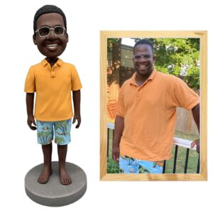 custom bobblehead,personalized custom full,custom personalized unique handmade bobbleheads figurine,action figure based on your photo (5.9"(15cm))