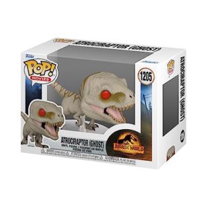 funko pop! movies: jurassic world dominion - atrociraptor (ghost)