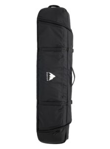 burton wheelie flight attendant snowboard bag, true black, 156cm