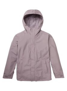 burton women's standard powline gore‑tex 2l jacket, elderberry, large